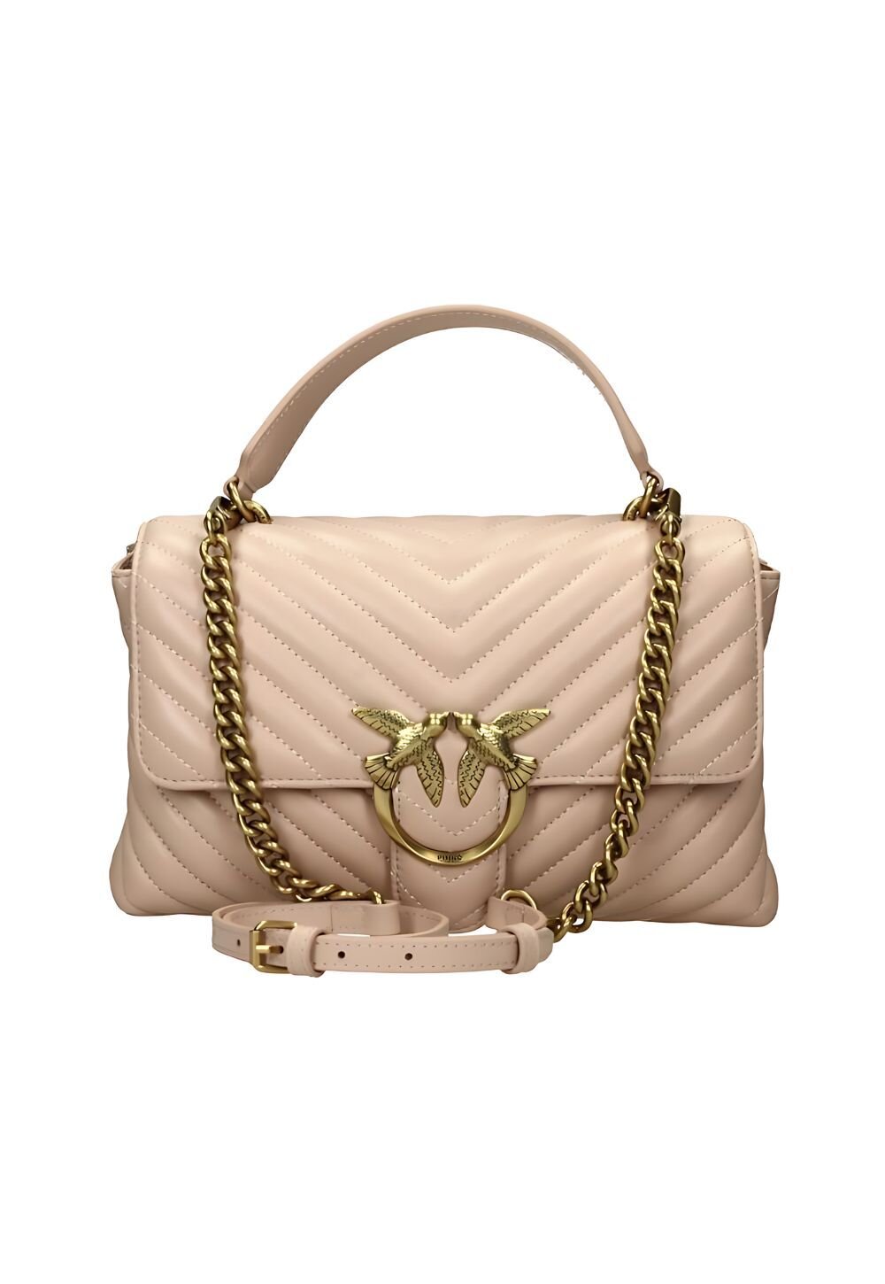 Pinko Bag Love Lady Puff Classic Cipria - Antique Gold, 327,00